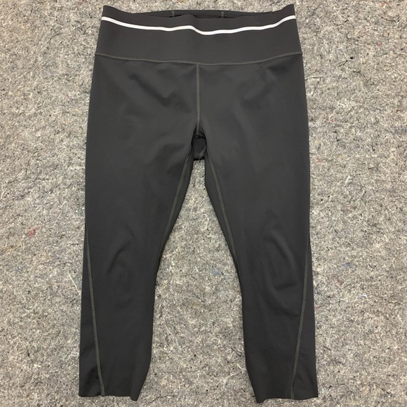 Athleta | Pants & Jumpsuits | Athleta Medium Sonic Reflective Capri ...
